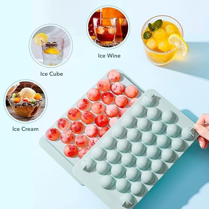 READY STOCK Ice Cube Tray Food Grade Mold Ice Ball Maker Frozen Storage ...