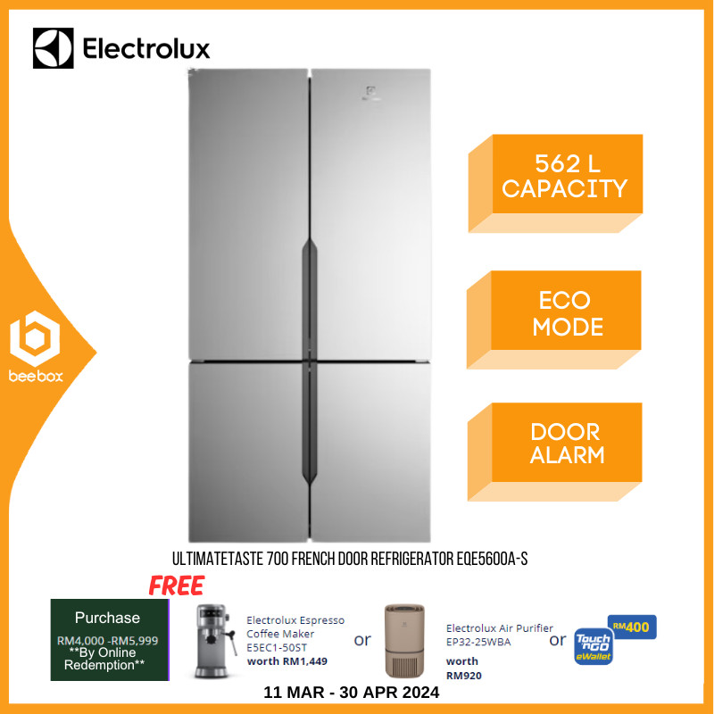 Electrolux UltimateTaste 700 French Door Refrigerator 562L Door Alarm ...