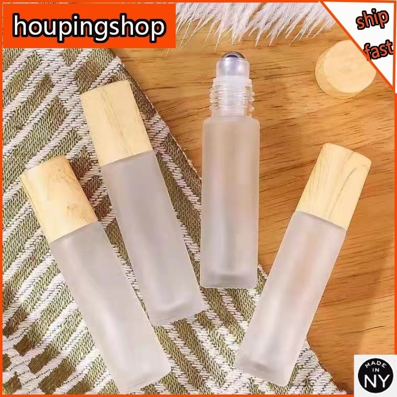 NY 5ml/10ml Glass Roller Bottle Roll Perfume/Essential Oil Refillable ...