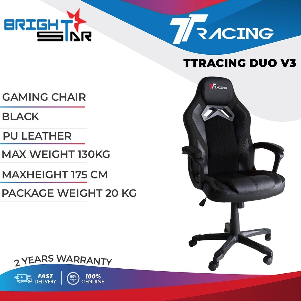 TTRACING DUO V3 V4 V4 PRO GAMING CHAIR / PU / FABRIC | Shopee Malaysia