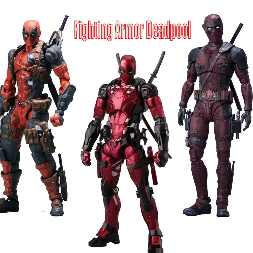Fighting Armor Deadpool Shf Deadpool 2 Ver.2.0 Articulado Action Figure ...