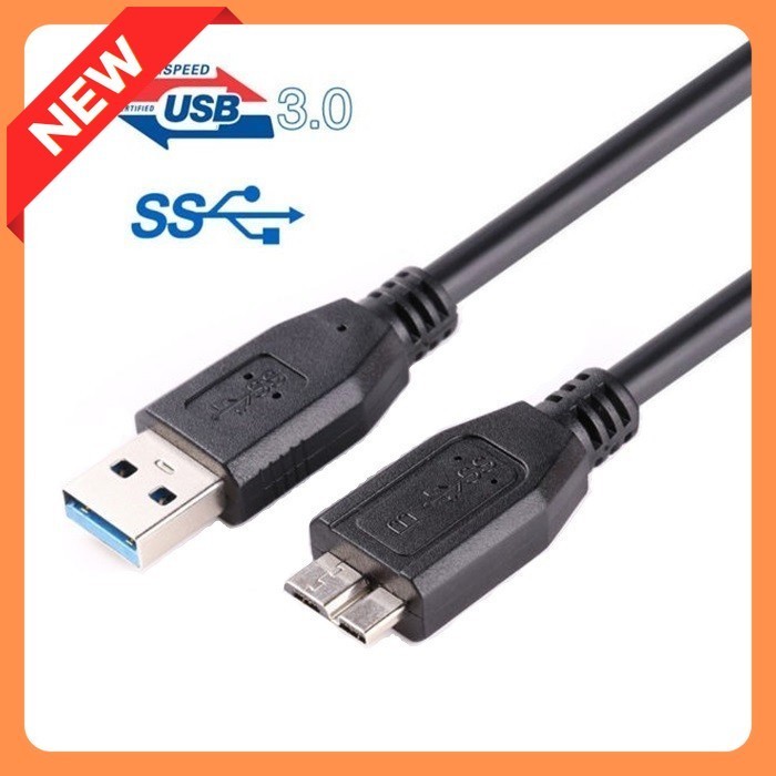 🔥 USB 3.0 External Hard Drive Disk Cable A Male to Micro B High Speed ...