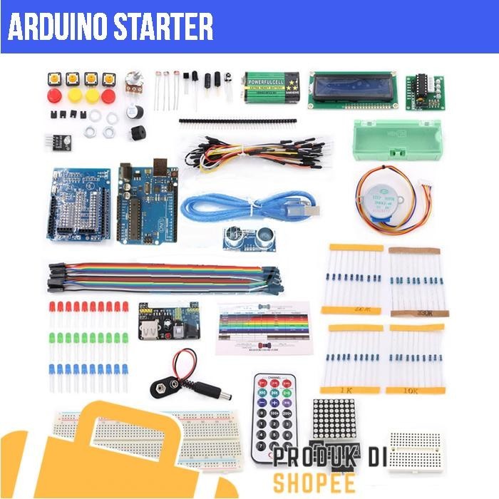 Arduino UNO R3 Advance Beginner Learning Bundle Explorer Starter Kit ...