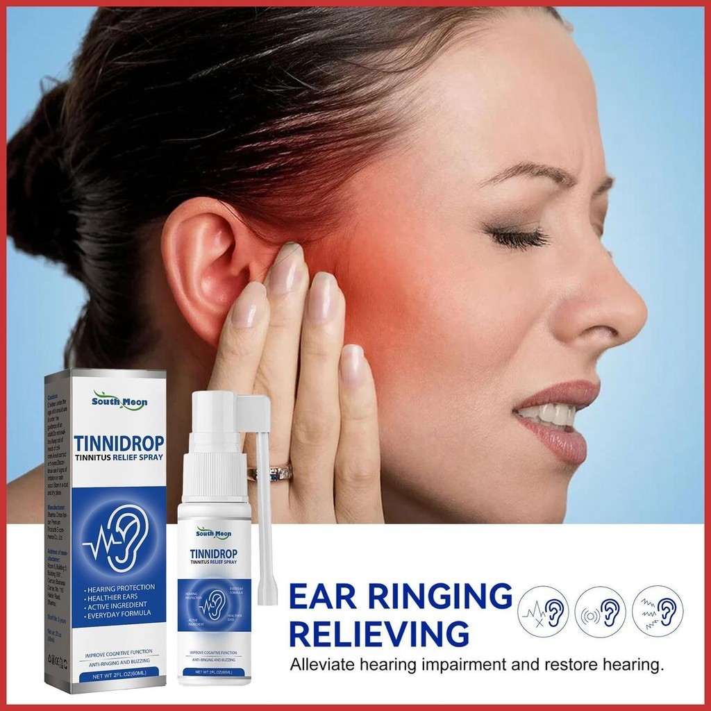 Tinnitus relief spray Ear Ringing Relief Anti Tinnitus Earwax Removal ...