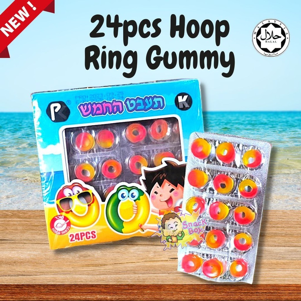 24pcs KHY Hoop Candy Gummy ring gummy (halal) | Shopee Malaysia