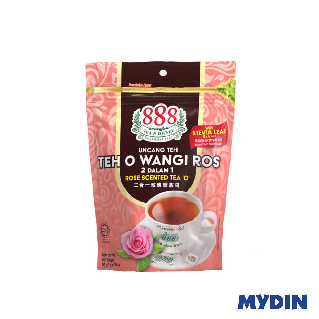 888 Tea Rose (25's x 2g) | Shopee Malaysia