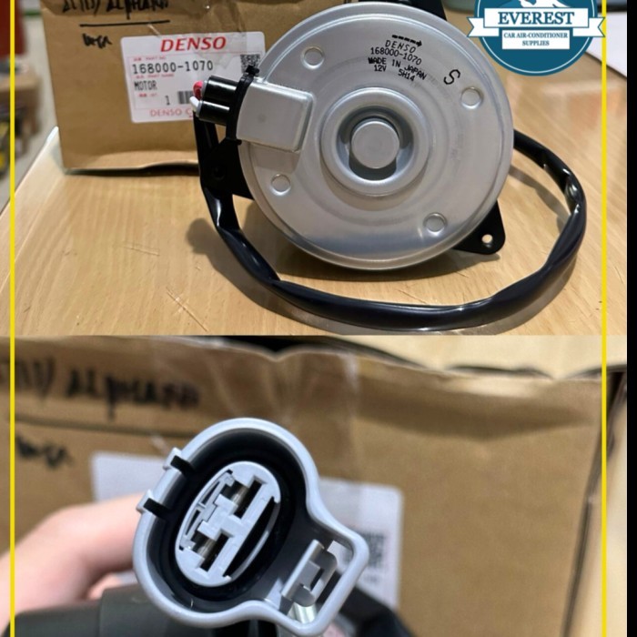 Original Toyota Alphard Denso Car AC Radiator Dynamo Fan Motor | Shopee ...