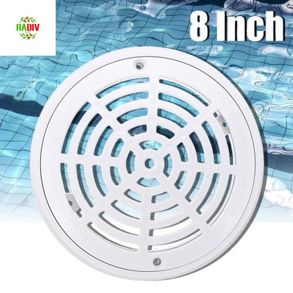 RADIV Pool Outlet Cover, Replacement Underground Pool Main Drain Cover ...
