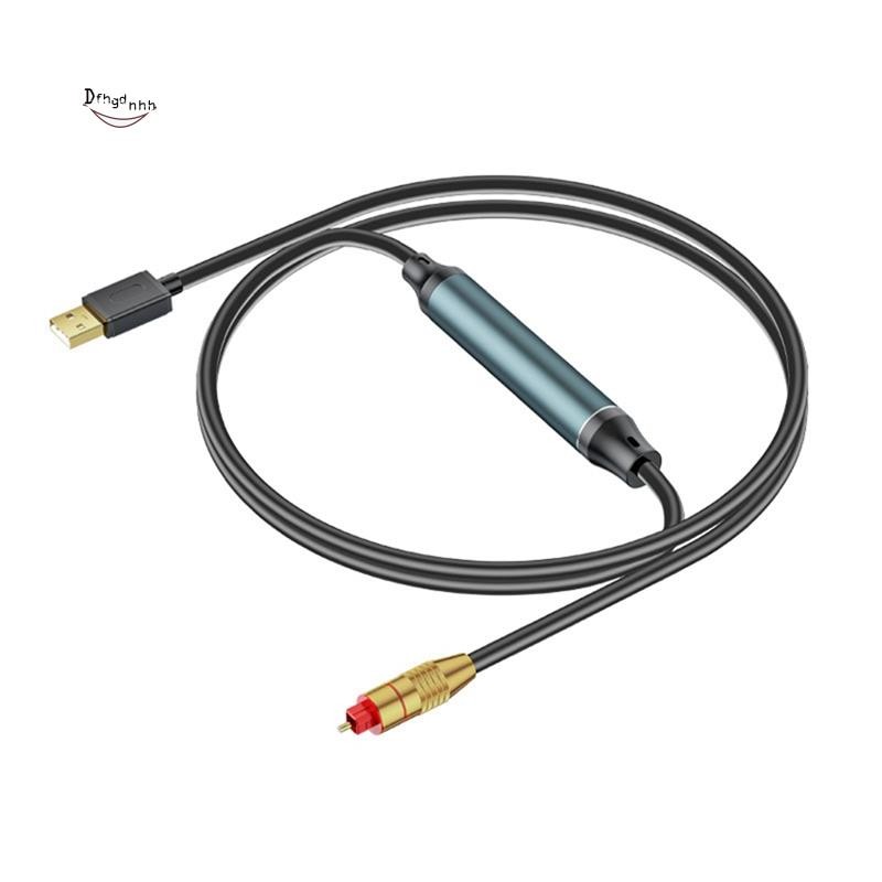 USB to Optical Audio Adapter USB A to Fiber Optic Audio SPDIF Port ...