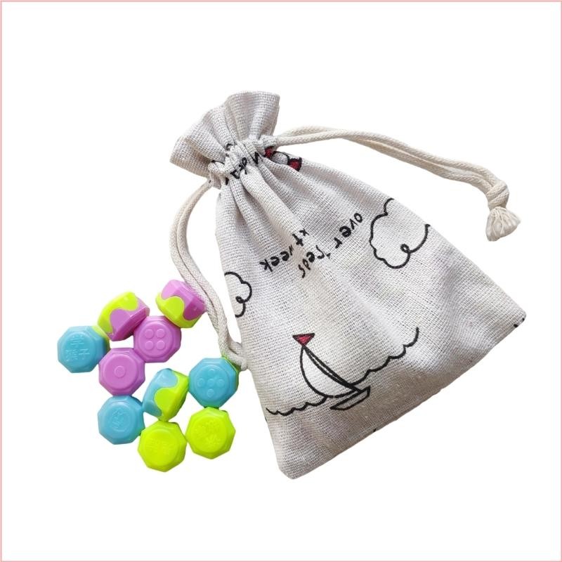 GOOD Educational Stone Grabbing Toy Gonggi Game Pebbles Set For ...