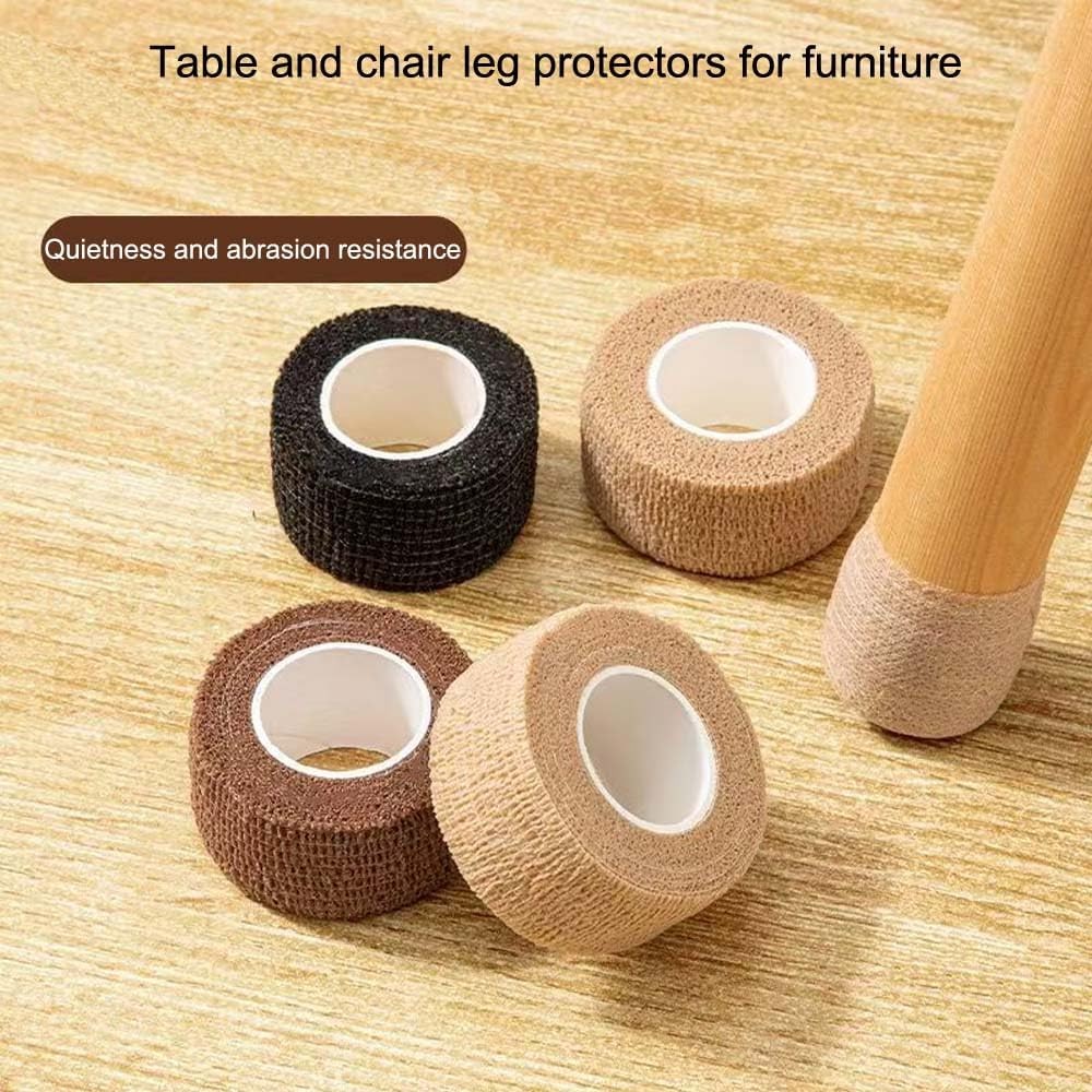 Anti-Slip Felt Furniture Roll Chair Table Leg Cover Stickers Pads Self ...