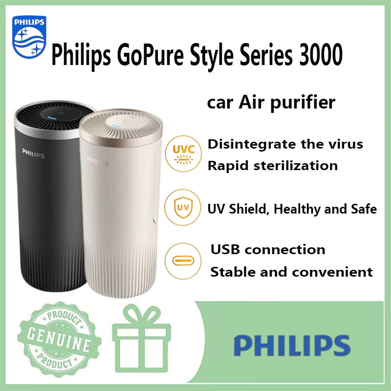 Philips Gopure Style Series 3000 Car Air Painterning & Sanitizer (S3601 ...