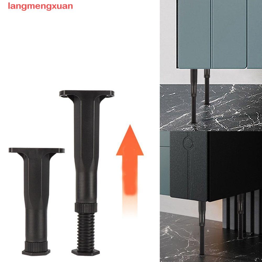 LANGMENGXUAN Bed Beam Support Feet, Adjustable Heightening Bed Beam ...