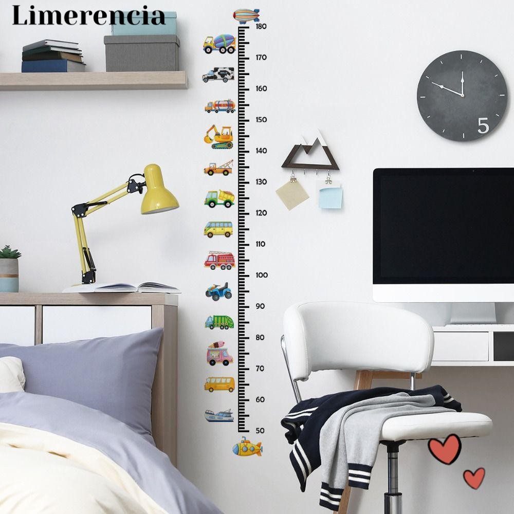 LIMERENCIA Height Sticker, Removable Waterproof Height Measuring Ruler ...