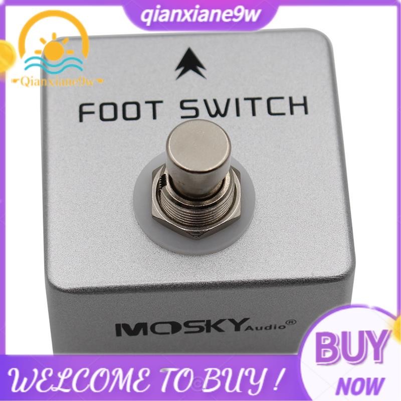 MOSKY Foot Switch Lockable Effect Pedal Tap Tempo Switch Pedal Guitar Single Tap Efect Pedal ...