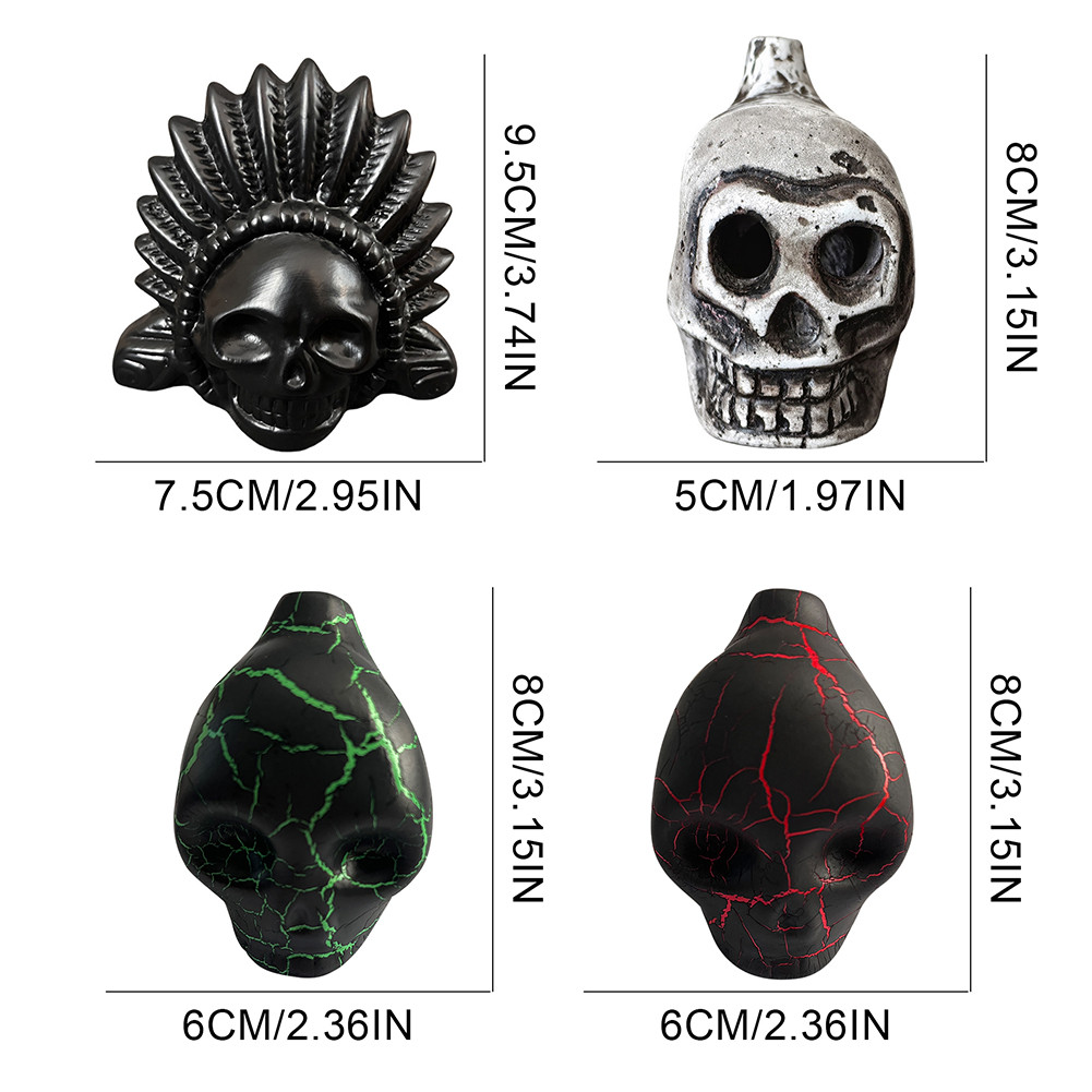 Screaming Aztec War Whistle Scream Whistle Skull Whistle for Halloween ...