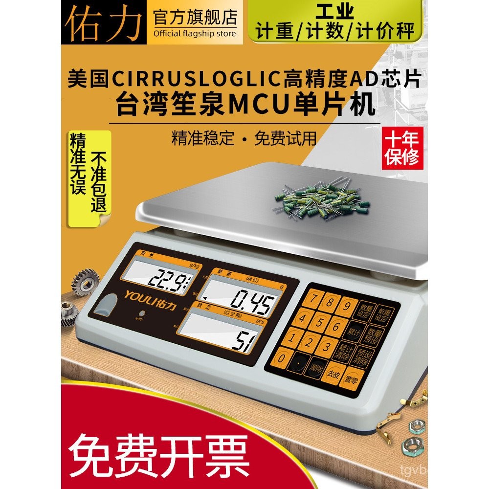 Youli High Precision Density 0.01g Industrial Weight Counting ...