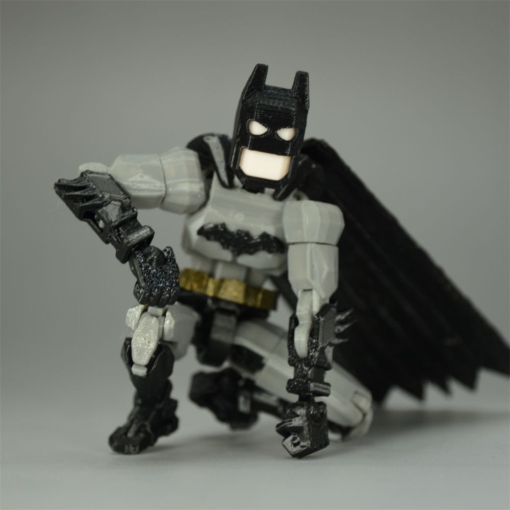 Batman Lucky 13 3D Printing Action Figure DUNNY13 Influencer Carrot Man ...