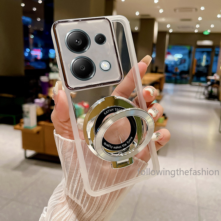 Ring Holder Stand Magnetic Casing For Xiaomi Redmi Note 13 4G Note13 ...