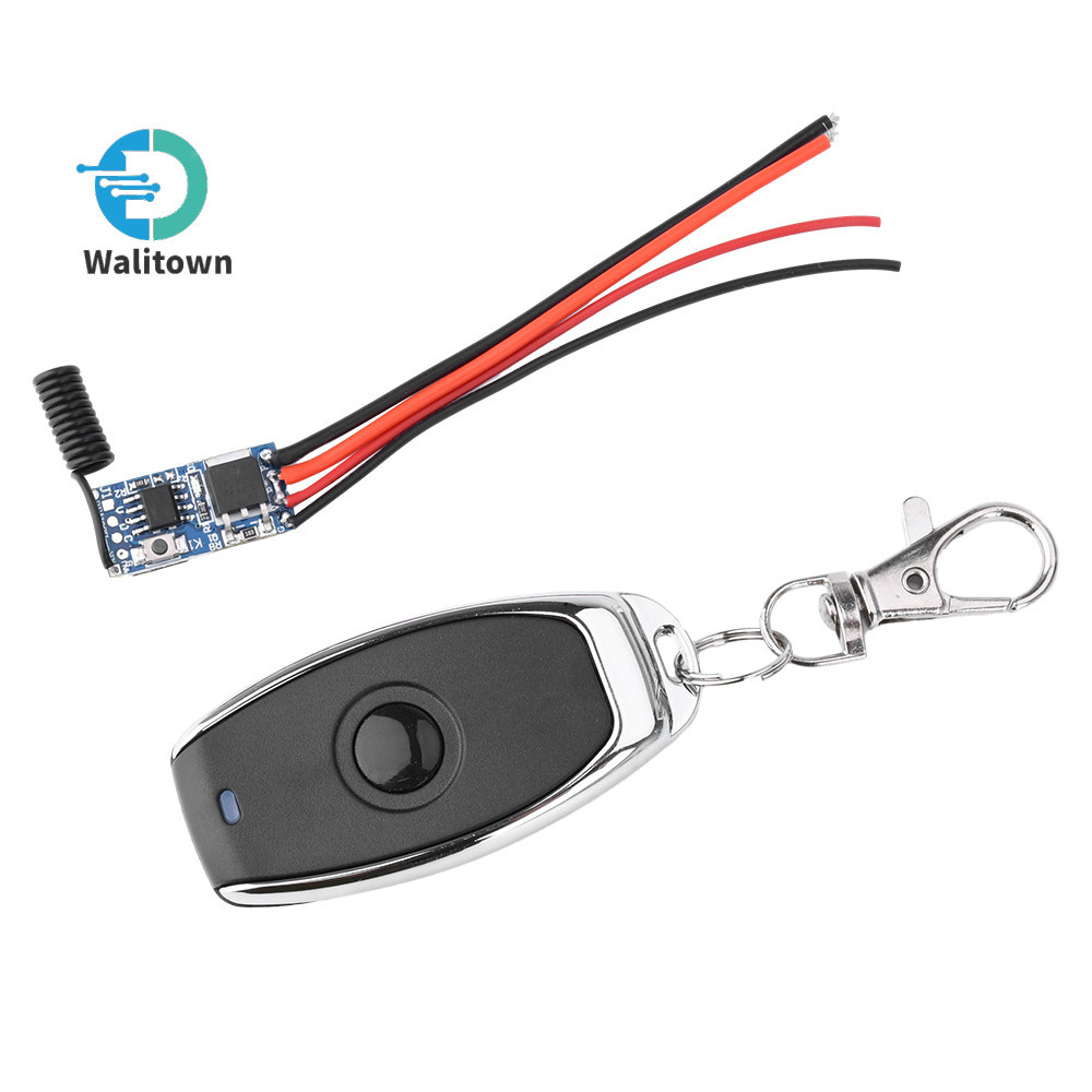 DC5-12V Miniature Led Strip Light Control Module Wireless Switch Remote ...
