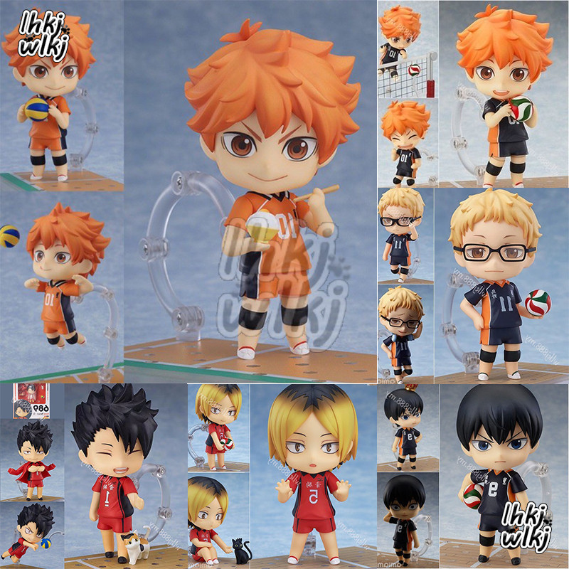 Action Figure Haikyuu!! Nendoroid Hinata Shoyo Ushijima Wakatoshi Tobio ...