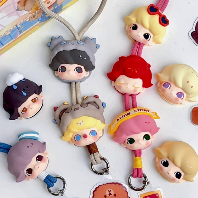 Dimoo Date Day Series Lanyard Blind Box Toys Cute Anime Figure Fashion ...