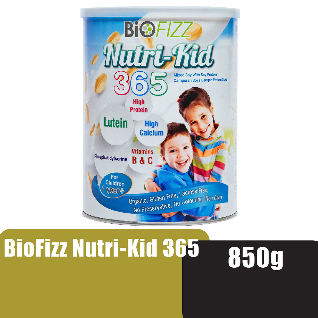 BIOFIZZ Nutri-Kid 365 850g Kids Meal Replacement Children Budak ...