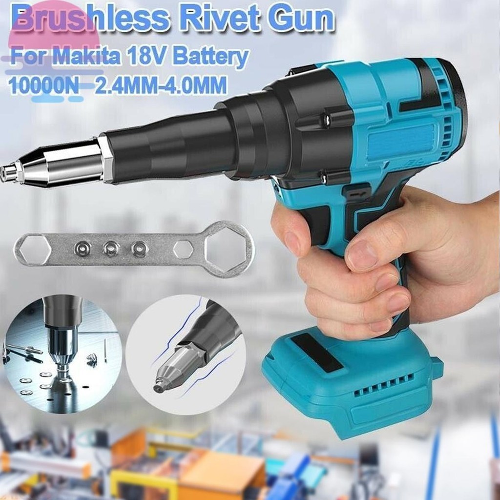 Brushless Rivet Nut Tool Heavy Duty Hand Riveter Manual Rivet Machine ...