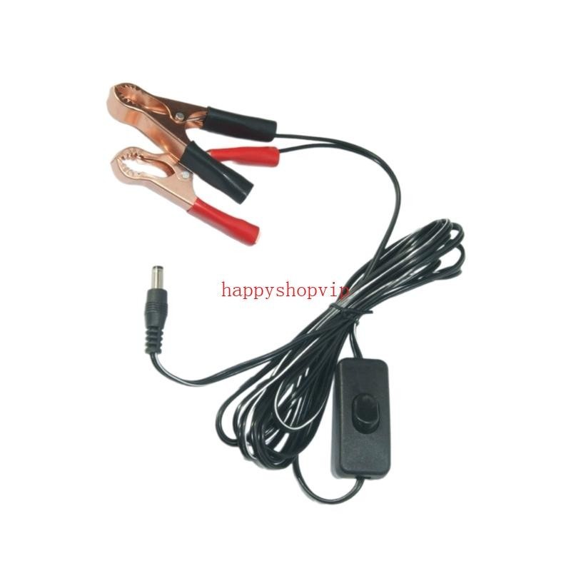 HSV Durability DC5 5x2 1mm Male Connector to Double Alligators Clip ...