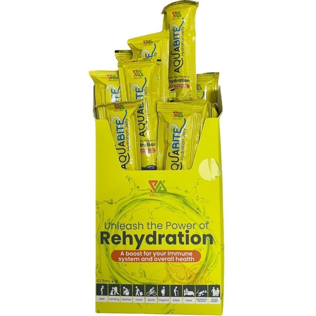 Aquabite Hydration Jelly Rehydration ors air garam | Shopee Malaysia