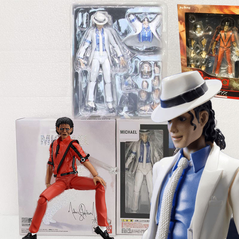 SHF Michael Jackson Articulado Figma 096 Michael Jackson Action Figure ...