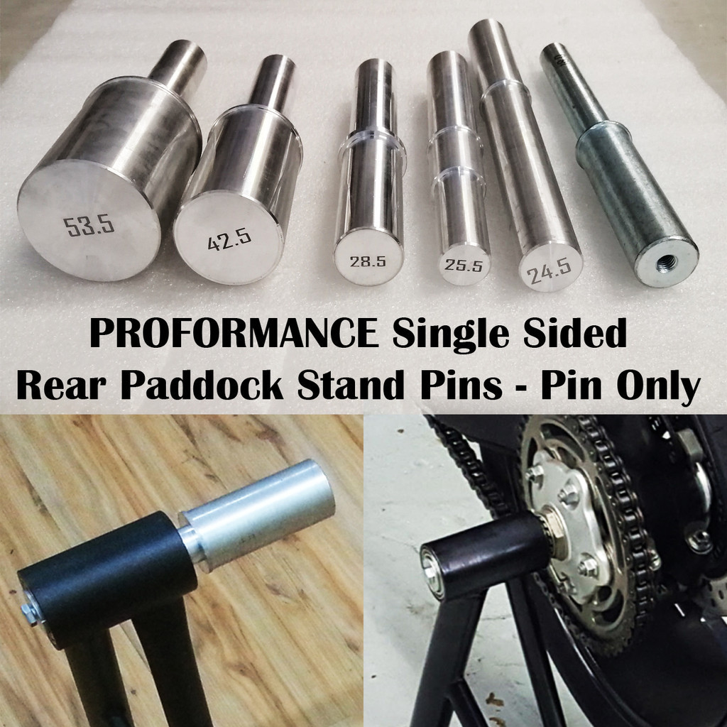 PROFORMANCE Single Side Rear Paddock Stand Pins - Pin Only | Shopee Malaysia