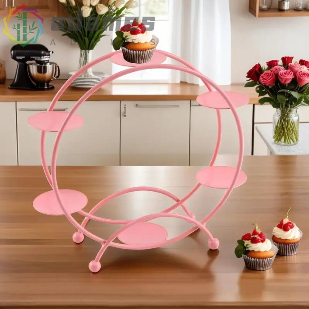 ADAMES Dessert Display Rack, Iron Art European Style Figure Display ...