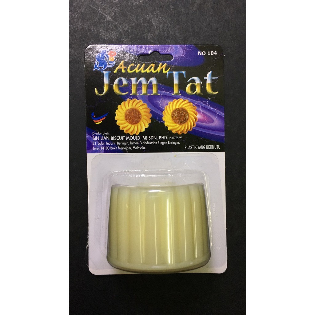 Acuan Kuih Jem Tat/Acuan Kuih Tat Nenas Pineapple Tart Mould Biscuit ...