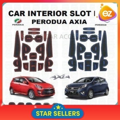 Perodua ARUZ VIVA MYVI ALZA AXIA BEZZA Interior Slot Mat Storage Tank ...