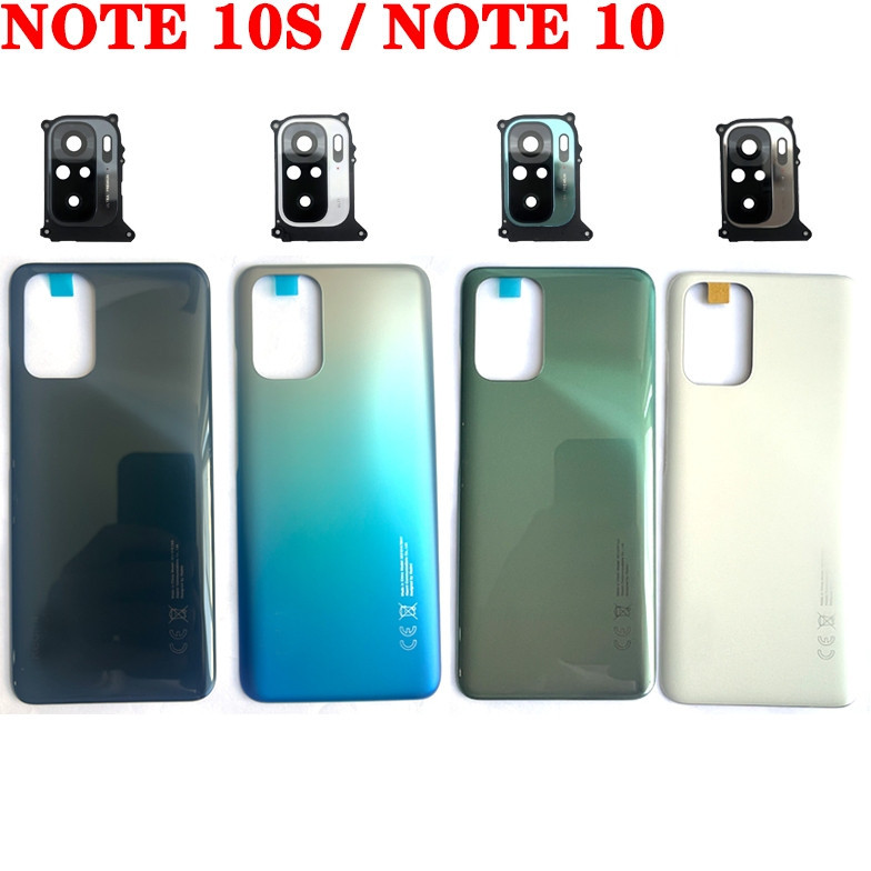 For Xiaomi Redmi Note 10 10S Battery Cover Door Back Housing Case ...