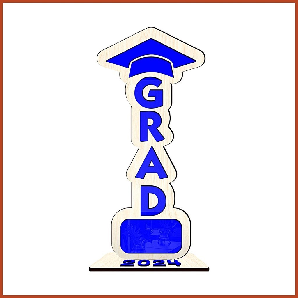 Congrats Grad Table Sign 2024 Congrats Centerpieces Graduation Sign ...