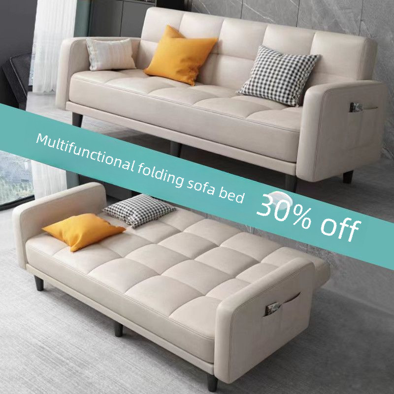 Apartment Sofa Bed Small Apartment Internet Celebrity Sofa Bedroom ...