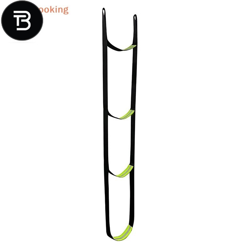 TB 3-Step Climbing Stick Aider With Durable Carabiners, Webbing Hung ...