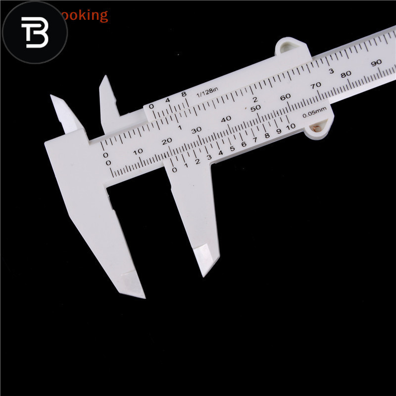 TB] 6 Inch 150mm Plastic Ruler Sliding Gauge Vernier Caliper Jewelry ...