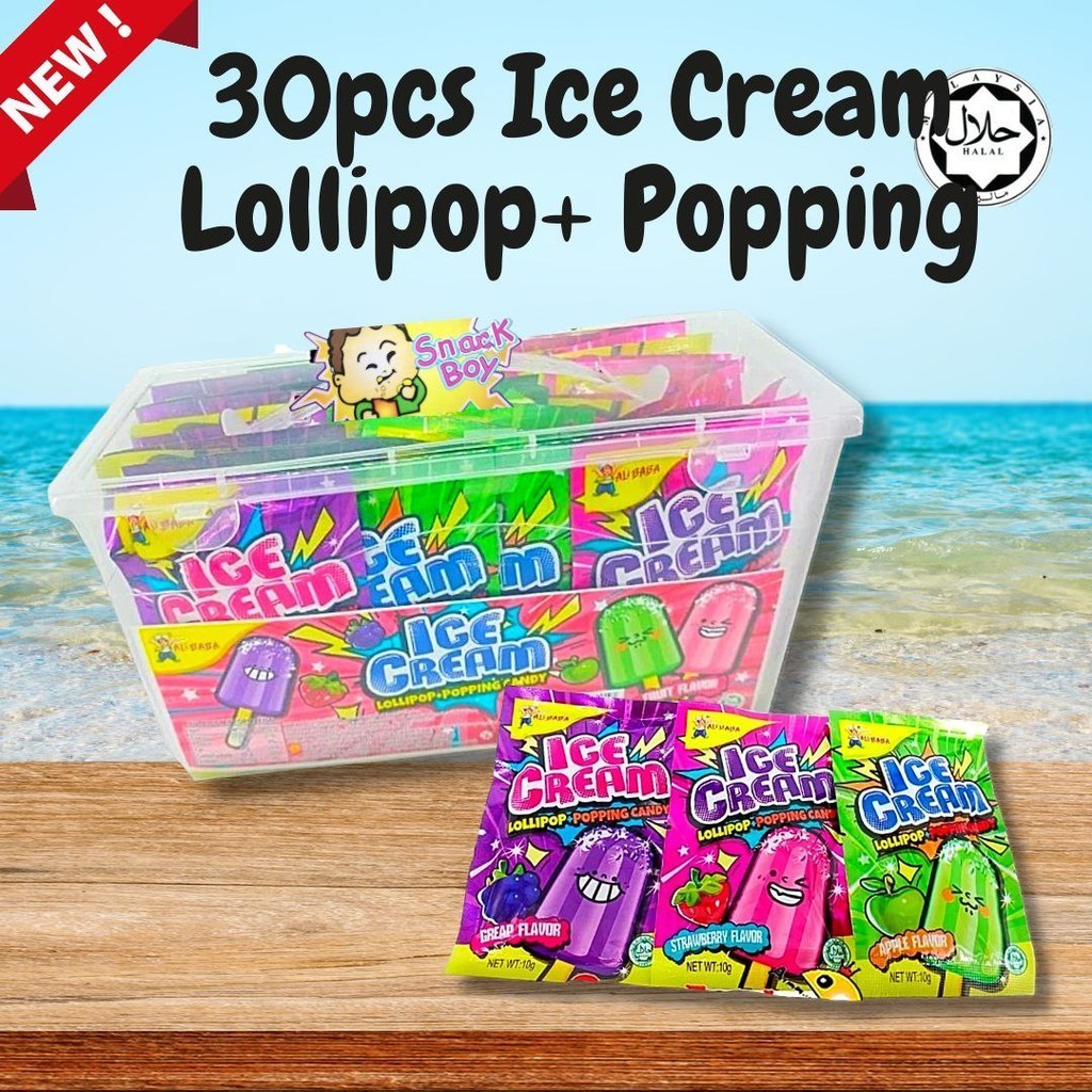 40pcs Ali Foot & Finger lollipop / Ice Cream Lollipop with Popping ...