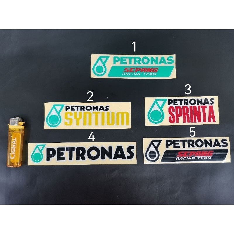 Sticker PETRONAS Logo Design Cutting Overlapping | Shopee Malaysia