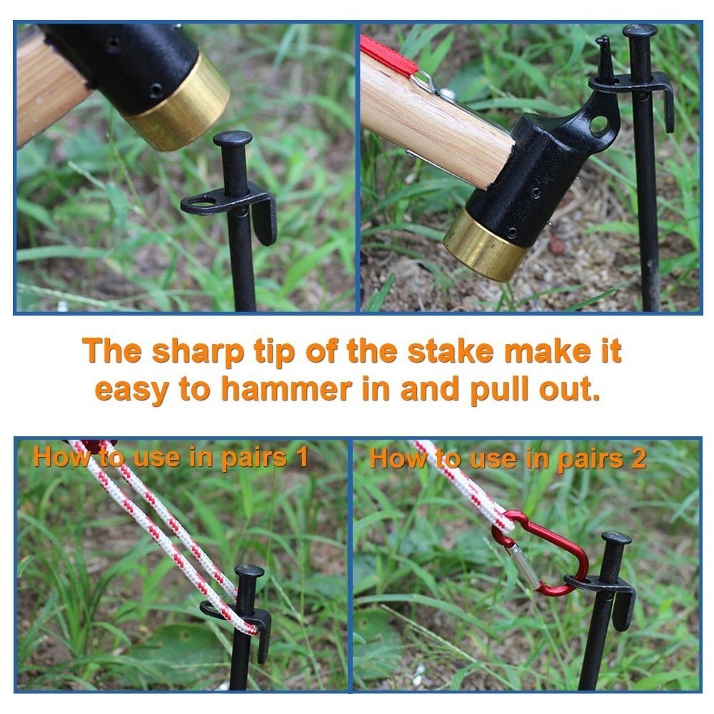 40/30/20cm Peg Stake Camping Peg Ground Nail Tent Peg Flysheet Peg ...