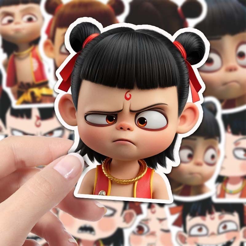 [Nezha] 180 Stickers Devil Boy's Advent Nezha Troubled Sea Emoticon ...