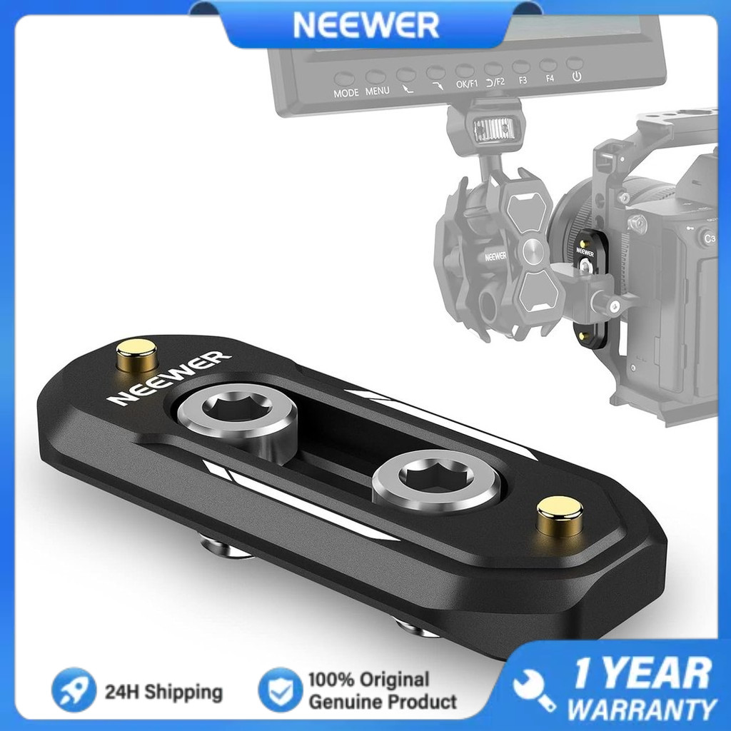 NEEWER Quick Release Mini Nato Rail With Screws (1/4"/2"/48mm) UA003 ...