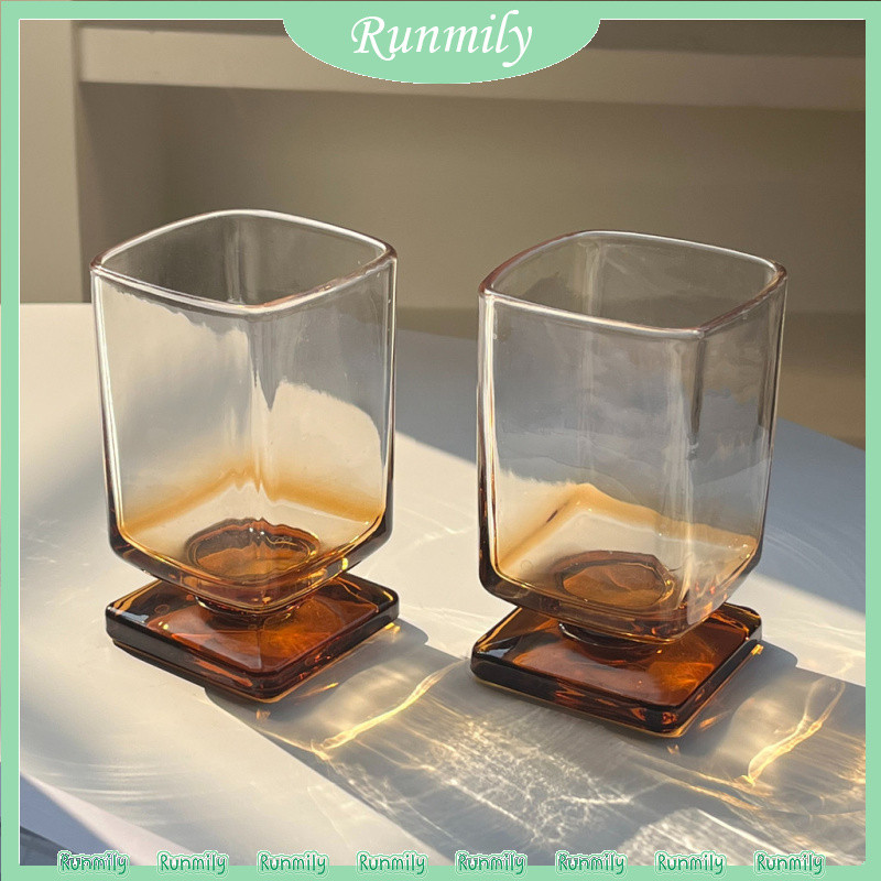Retro Glass Cup Transparent Cup High Value Juice Cup Bubble Water Cup ...