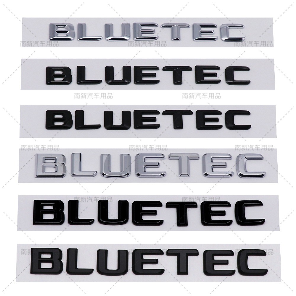 BLUETEC Emblem Sticker Suitable for Mercedes Benz New or Old Models ...