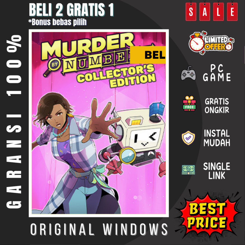 Murder BY NUMBERS COLLECTORS EDITION - PC GAMES - LAPTOP GAMES - PC ...