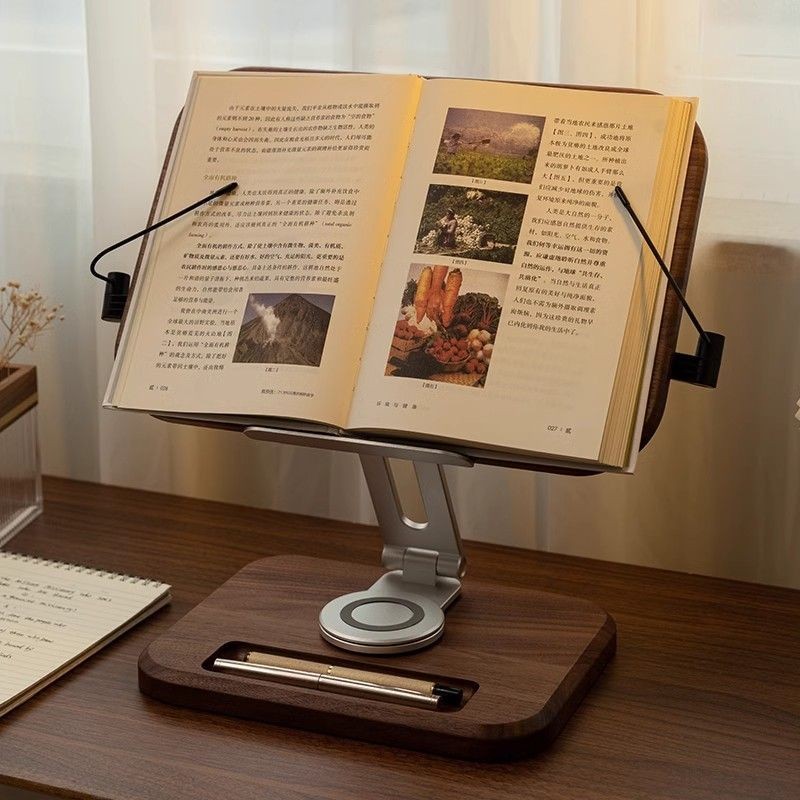 Shopee Official [High-Quality Materials] Solid Wooden Desktop Reading ...