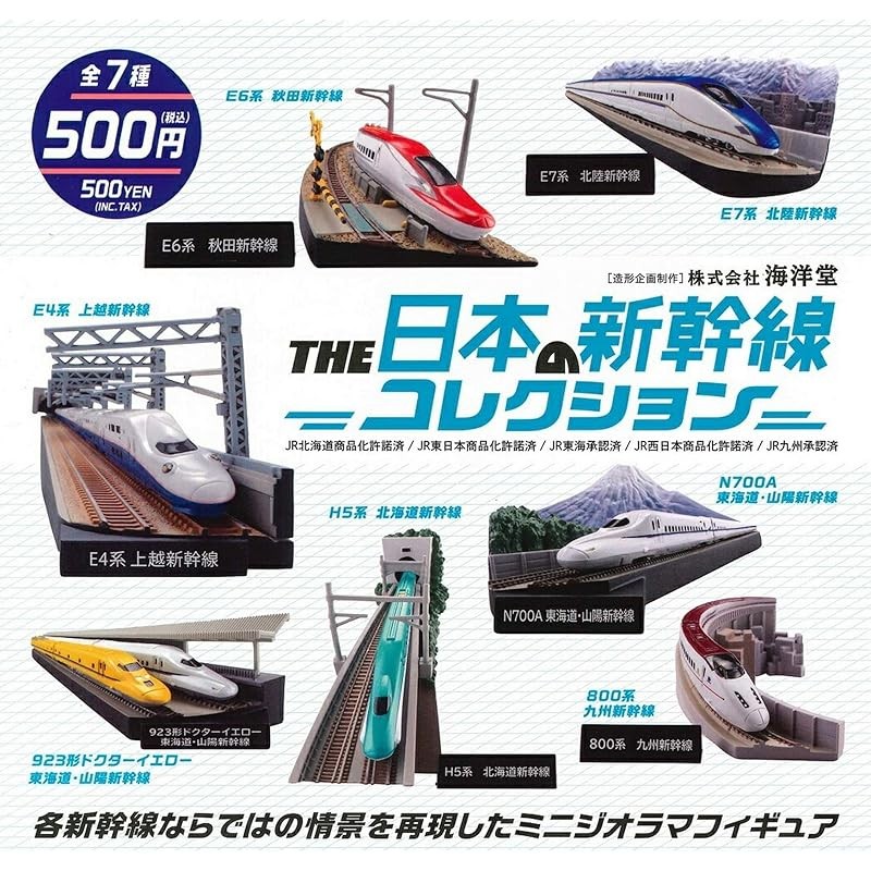 Ken Elephant The Shinkansen Collection Capsule Edition x All 7 Types ...